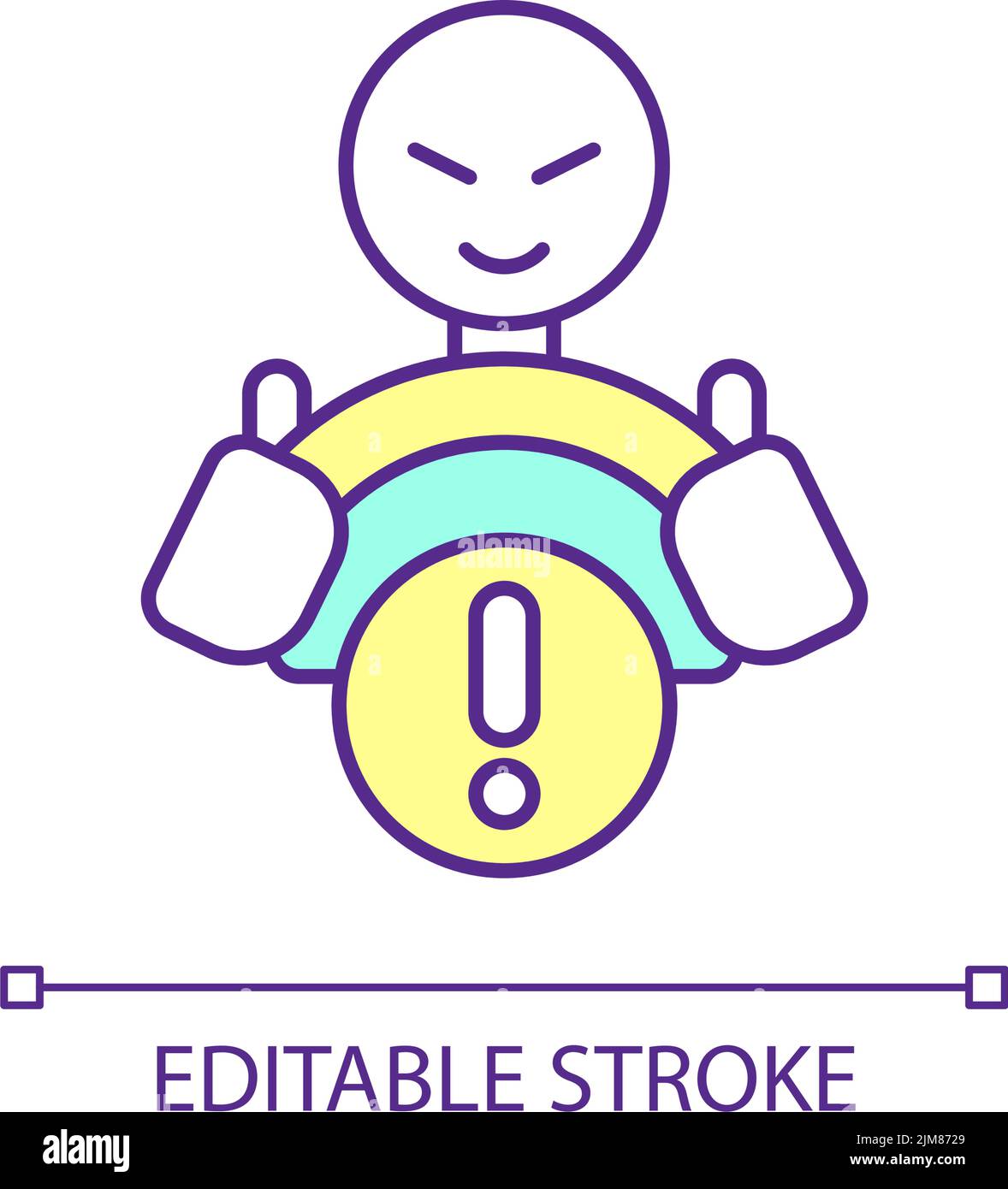 Angry driver Stock Vector Images - Alamy