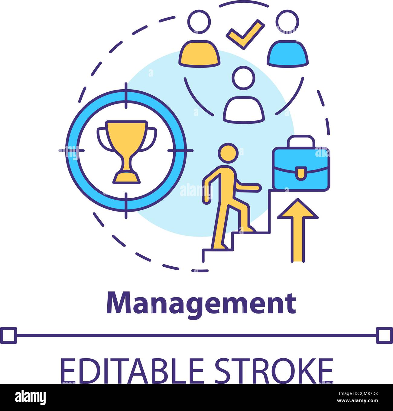 Management concept icon Stock Vector Image & Art - Alamy Management concept icon Stock Vector Image & Art - Alamy