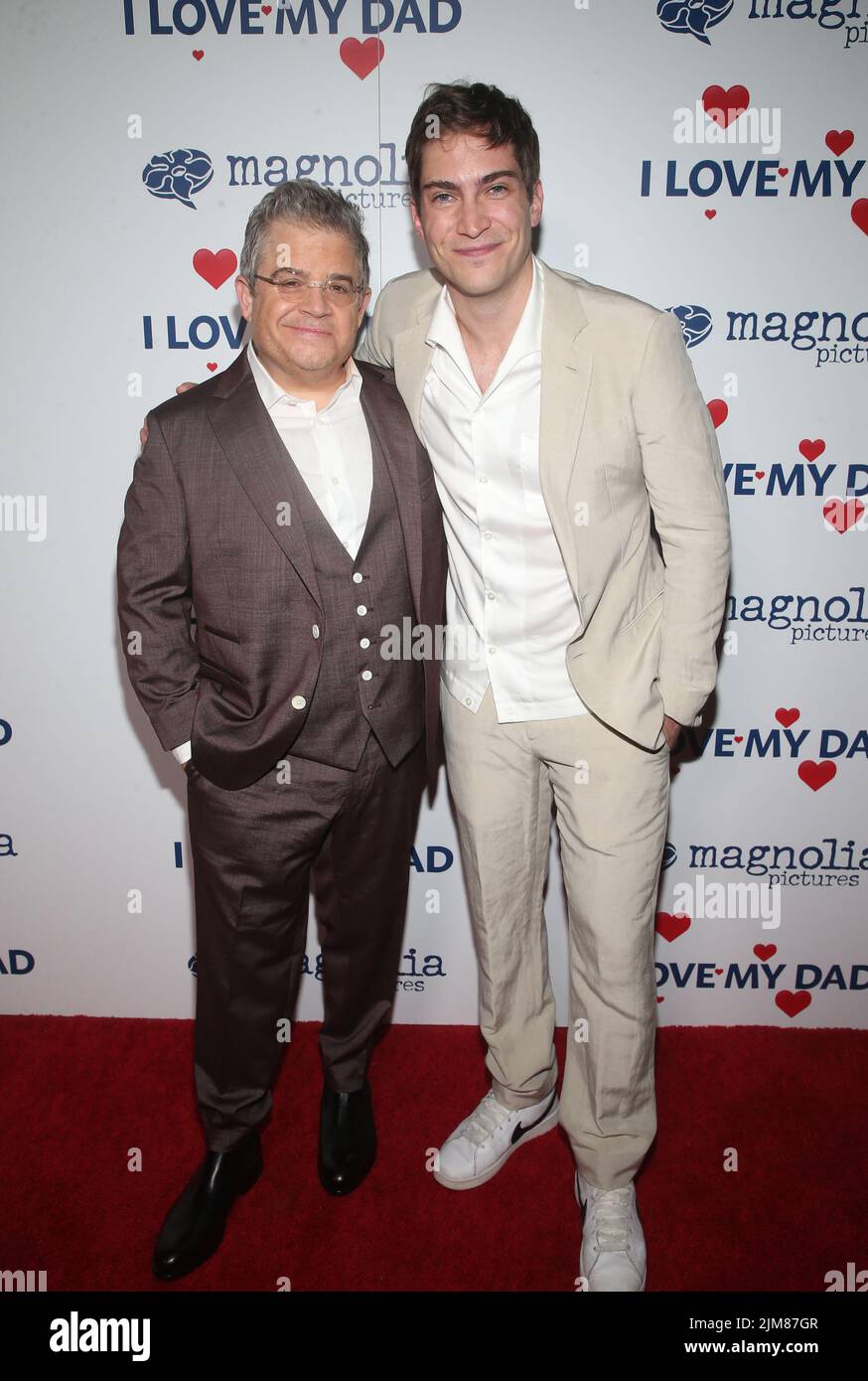Los Angeles, California - 4 August 2022 - Patton Oswalt, James Morosini ...