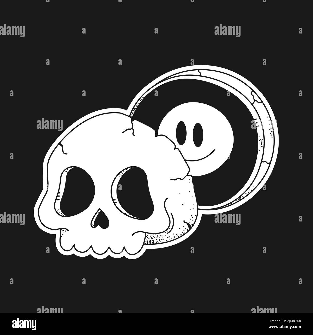 Cartoon character style vintage Black and White Stock Photos & Images ...