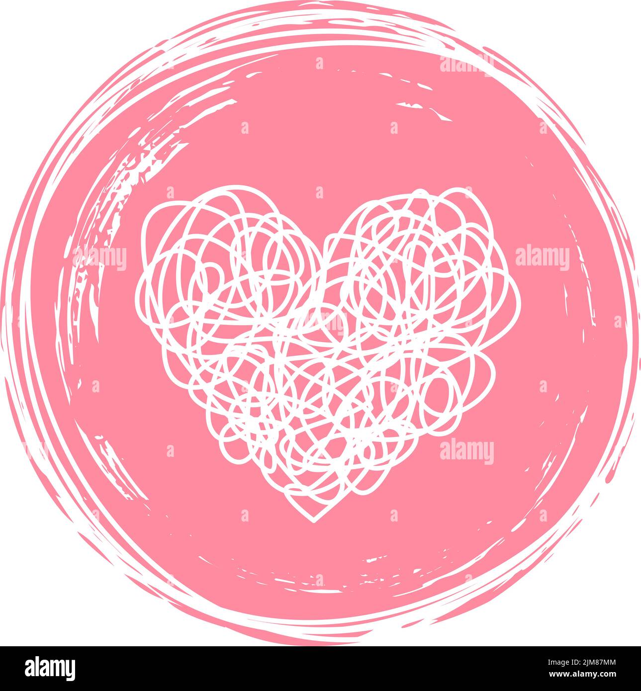 Tangled in love Stock Vector Images - Alamy