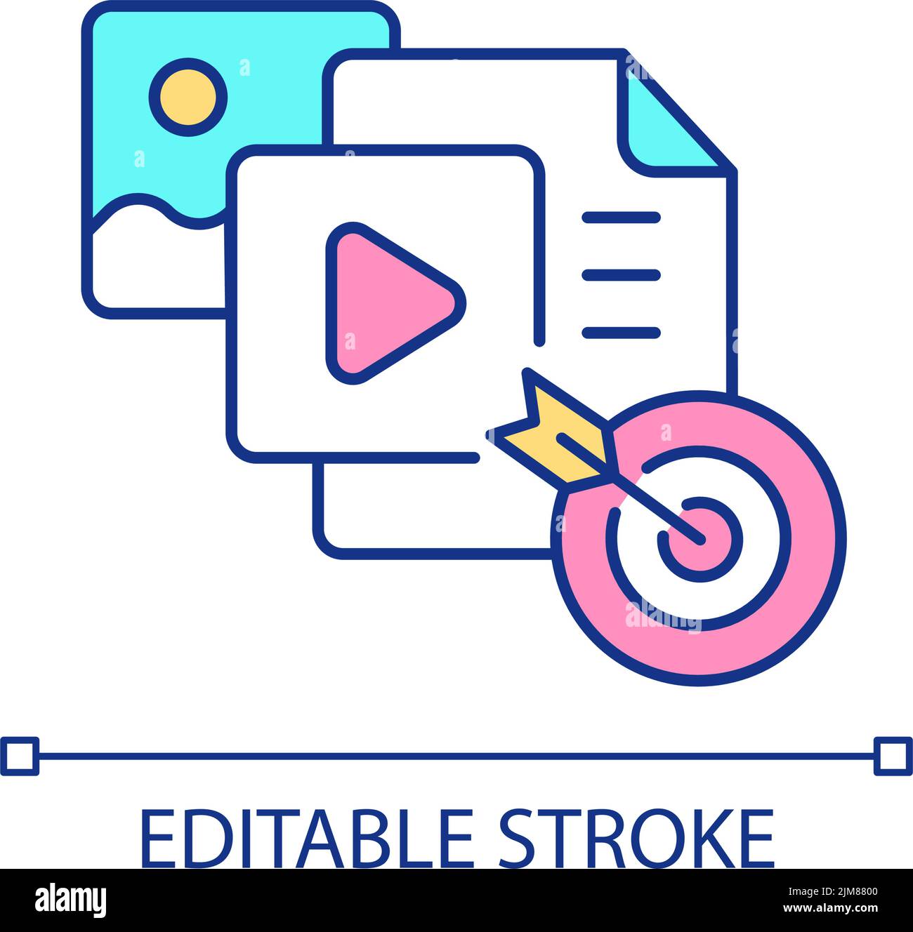 Targeted content Cut Out Stock Images & Pictures - Alamy