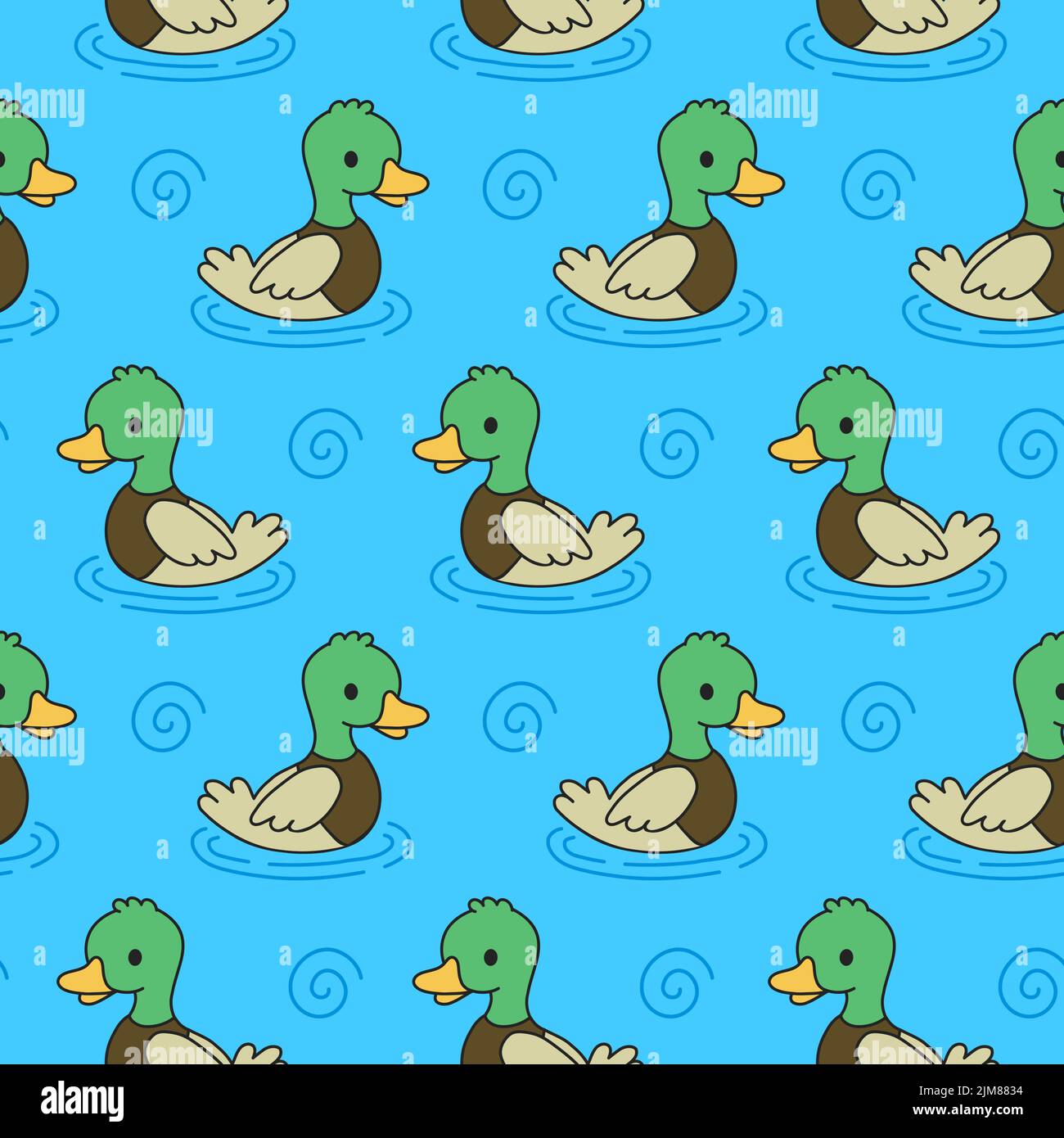 Duck texture Stock Vector Images - Alamy