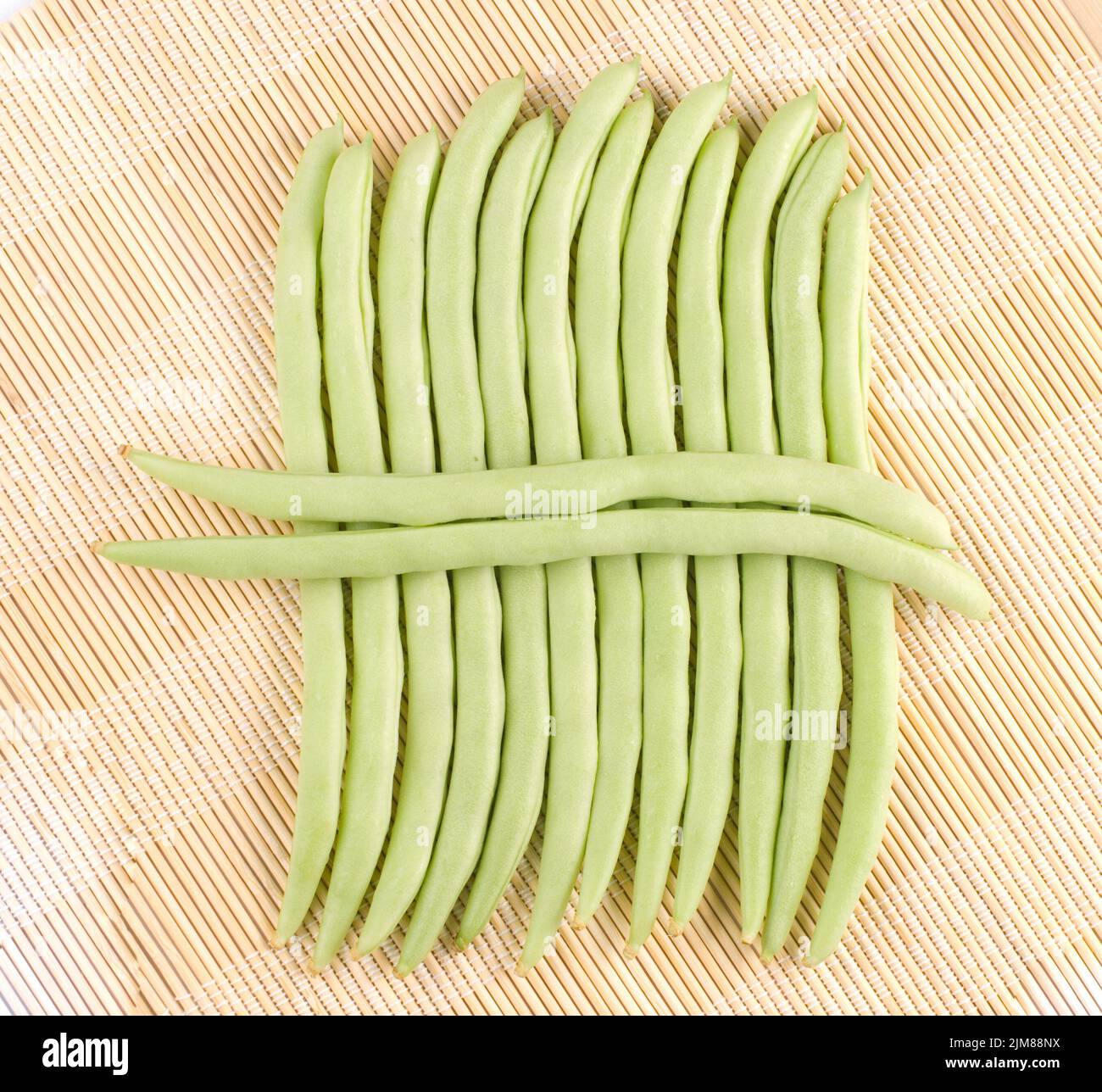 String bean in oeder Stock Photo - Alamy