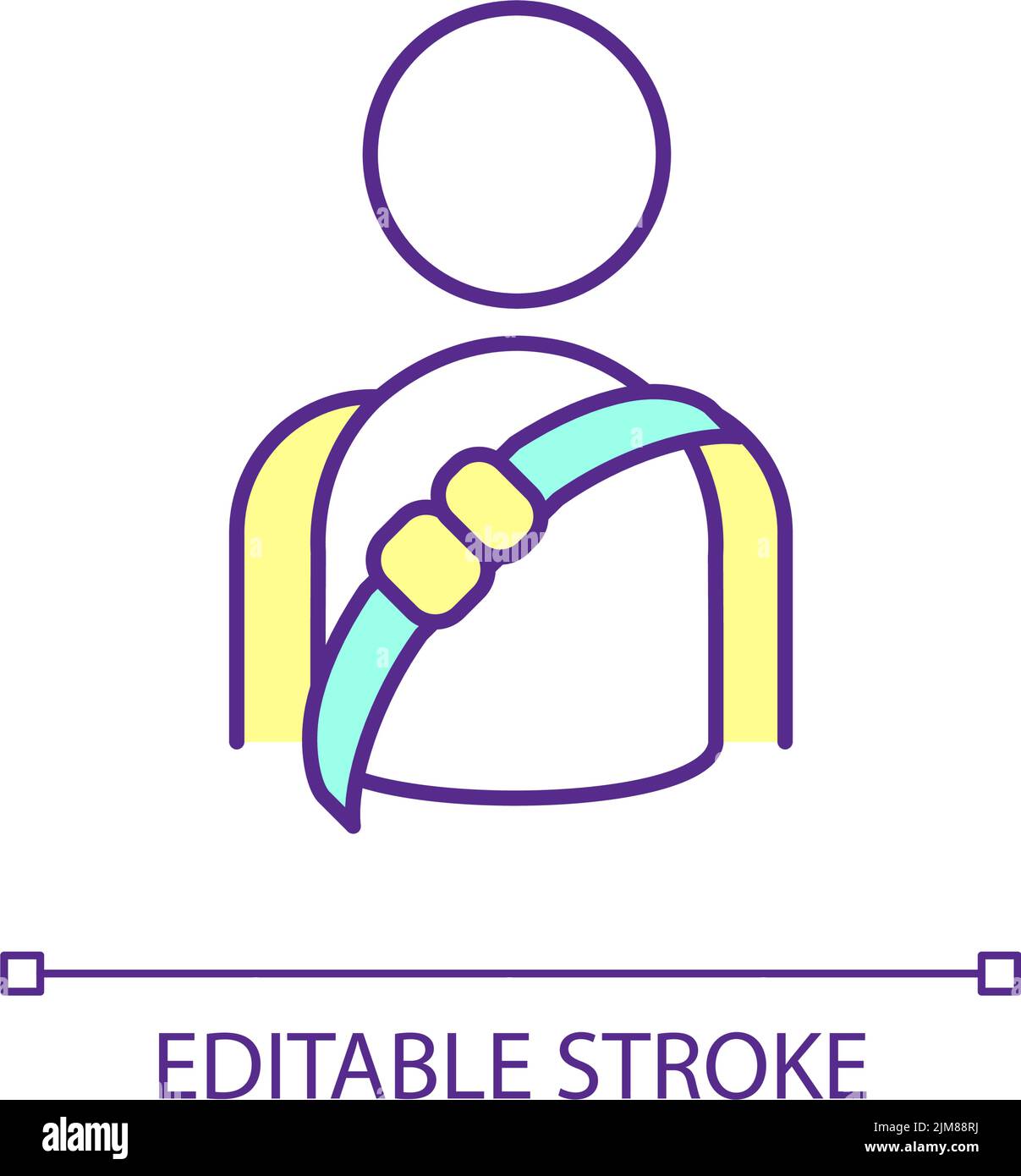 Seatbelt injury Stock Vector Images - Alamy