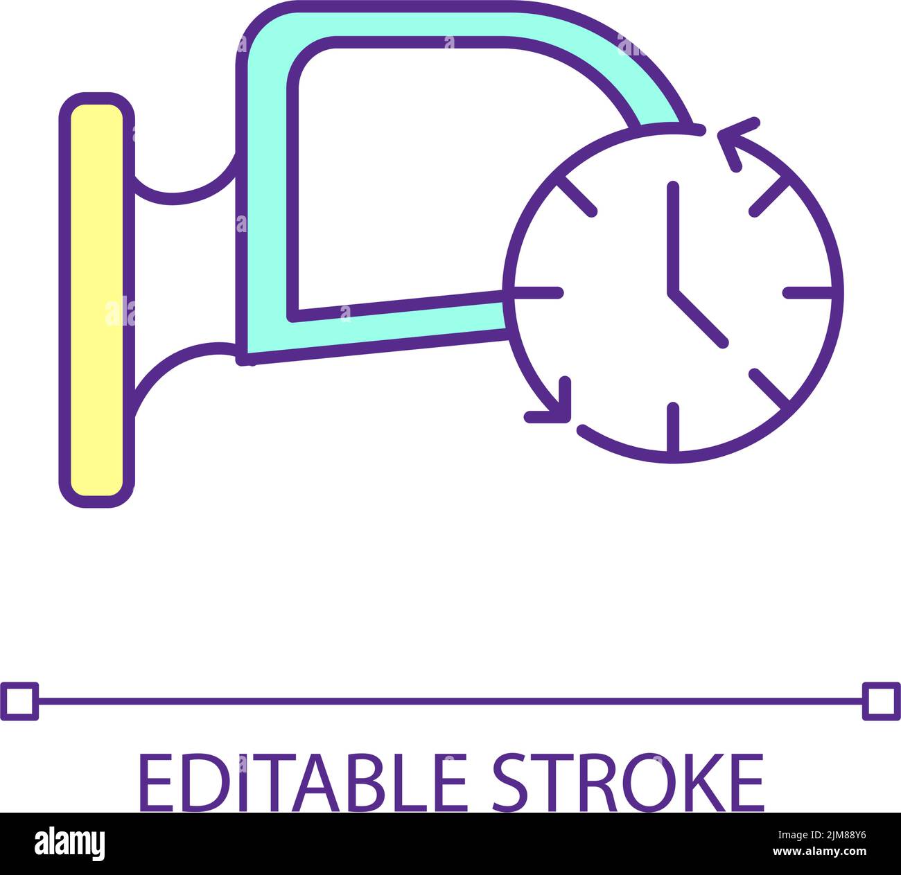 Mirror reflection concept thin Stock Vector Images - Alamy