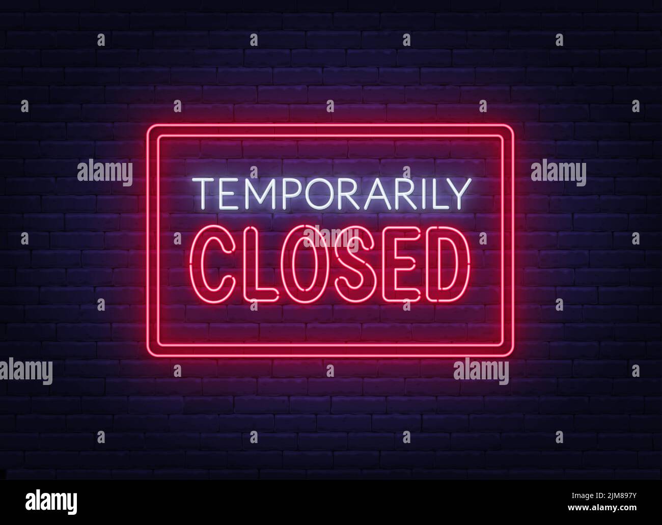Temporarily closed Stock Vector Images - Alamy