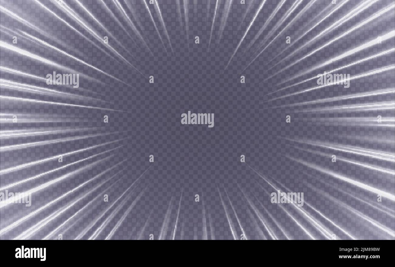 Speed lines, zoom in motion effect, light color trails, manga movement ...