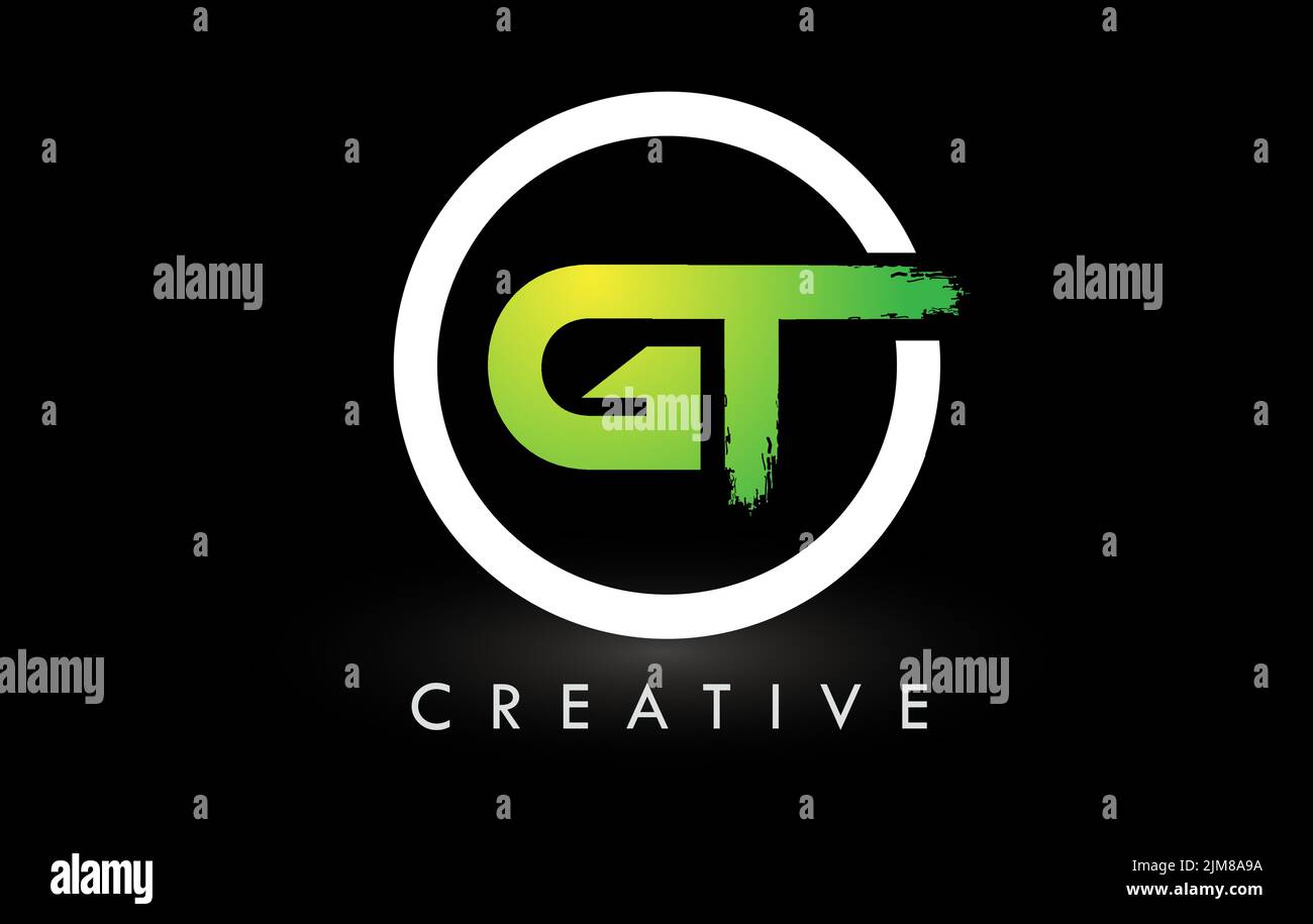 Gt letters Stock Vector Images - Alamy