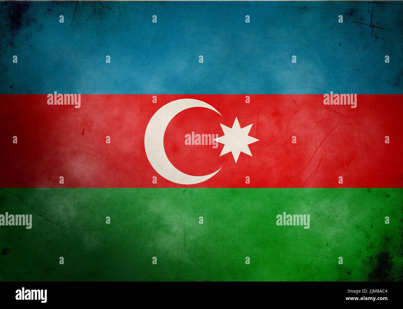 Azerbaijan Grunge Flag Stock Photo - Alamy