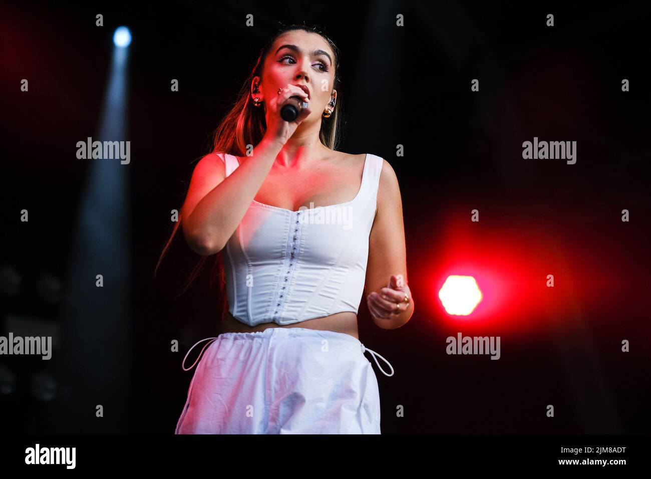 Gracey (Grace Barker) performing during Somerset House Summer Series ...