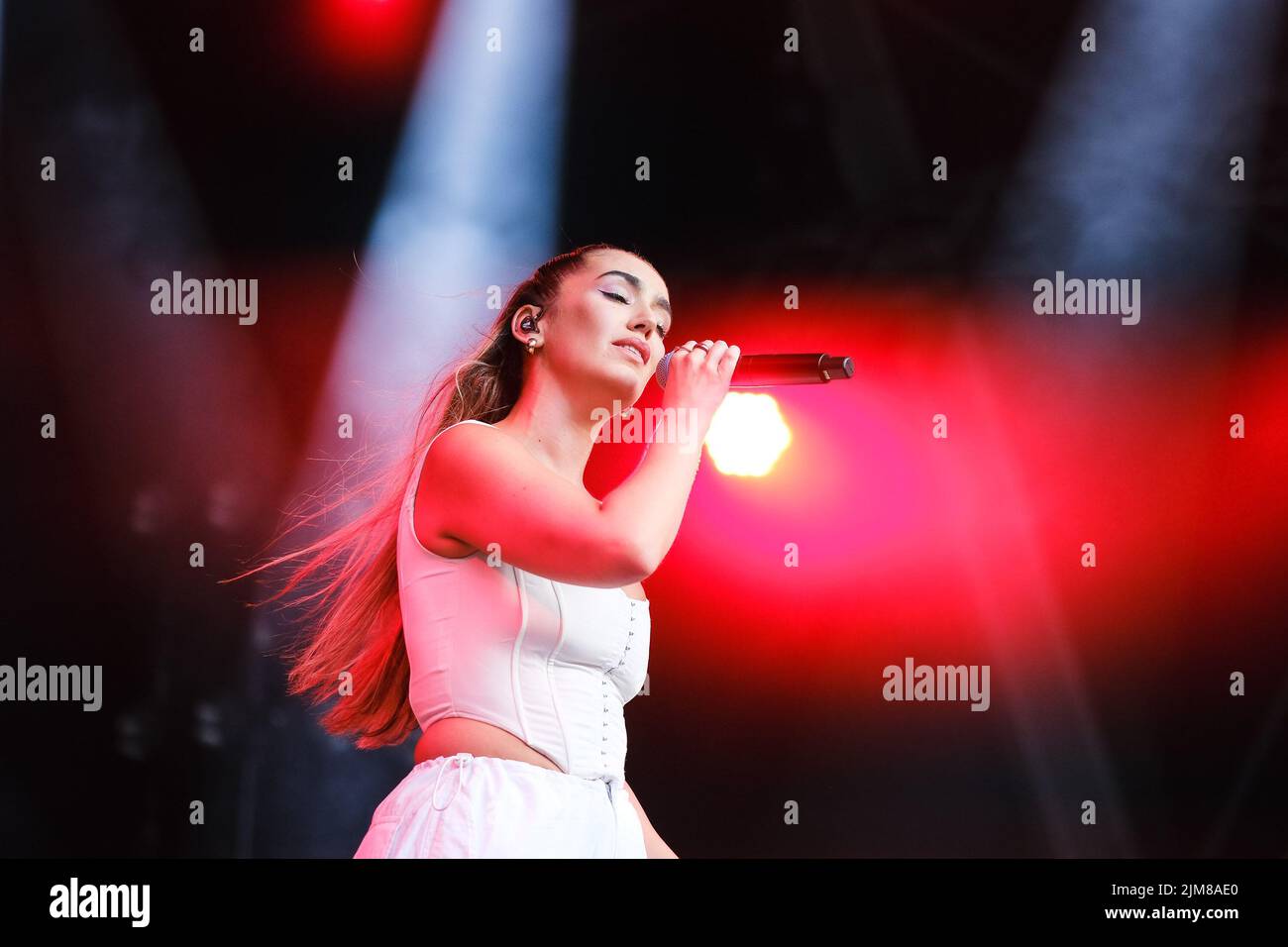 Gracey (Grace Barker) performing during Somerset House Summer Series ...