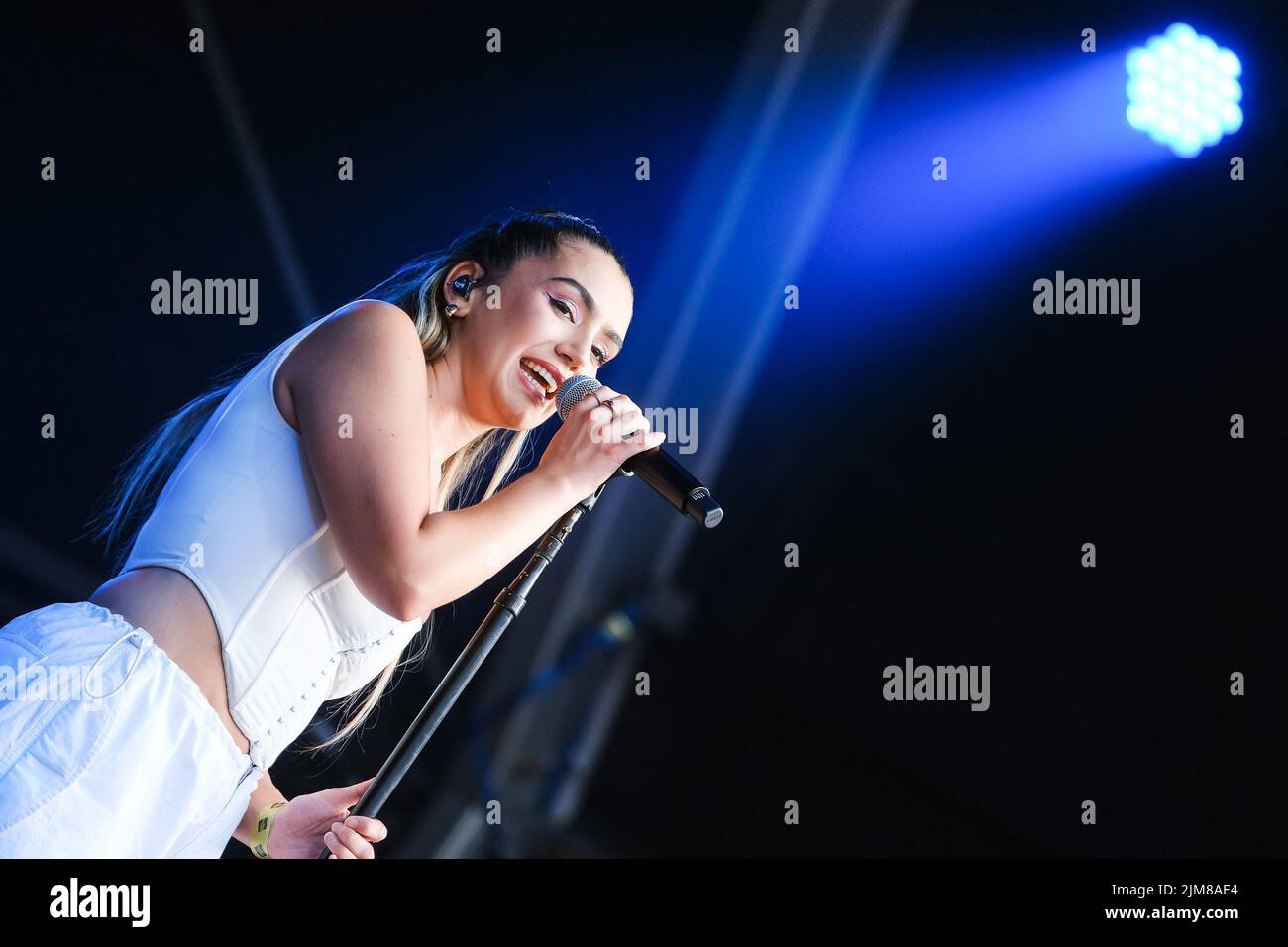 Gracey (Grace Barker) performing during Somerset House Summer Series ...