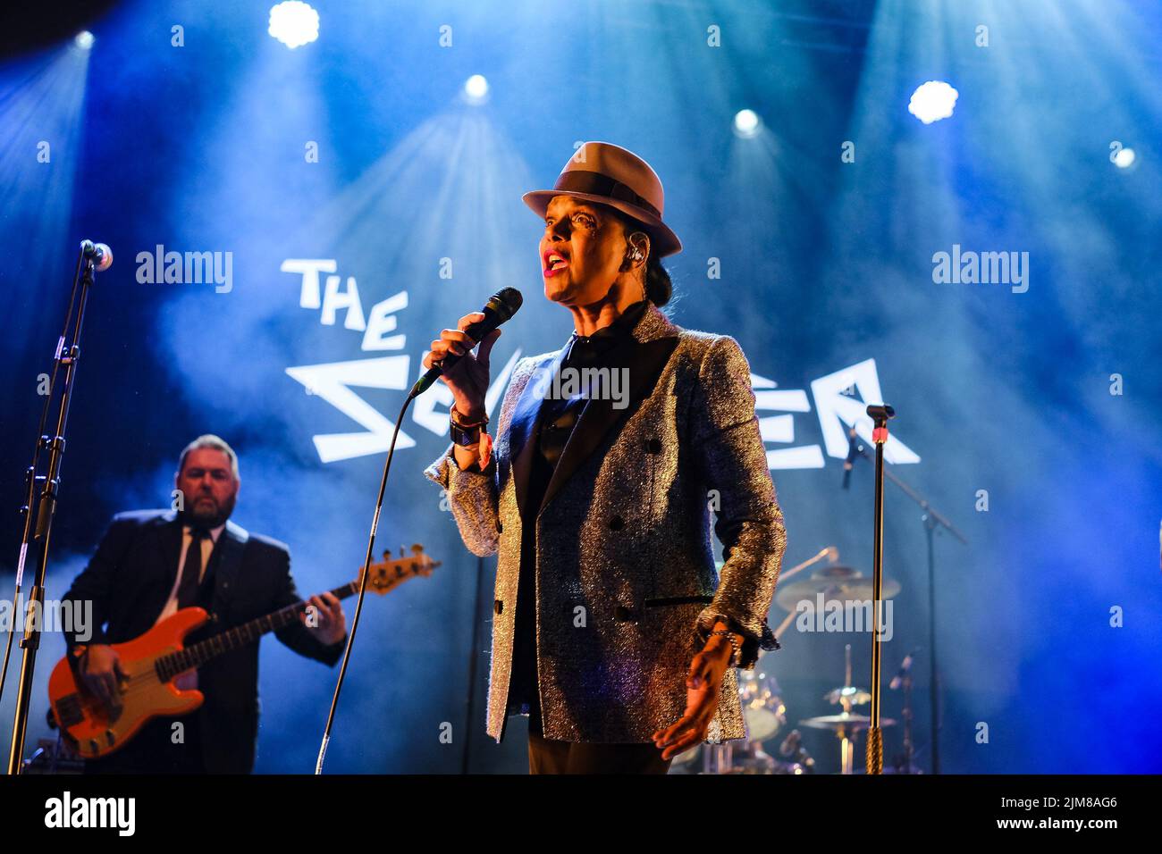 Pauline Black of The Selecter photographed during the 40th WOMAD (World ...