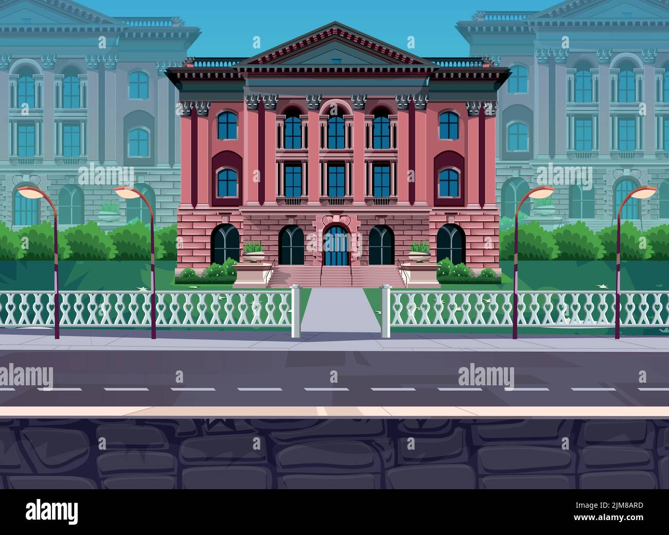 game background cartoon vector , game design nature asset , Home on the ...