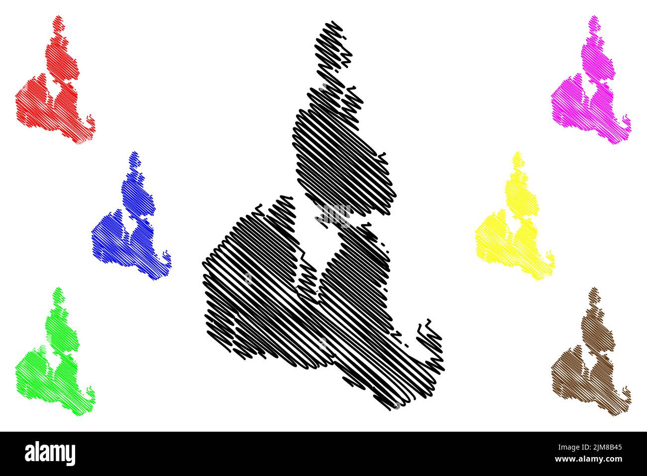 Serrano island Stock Vector Images - Alamy