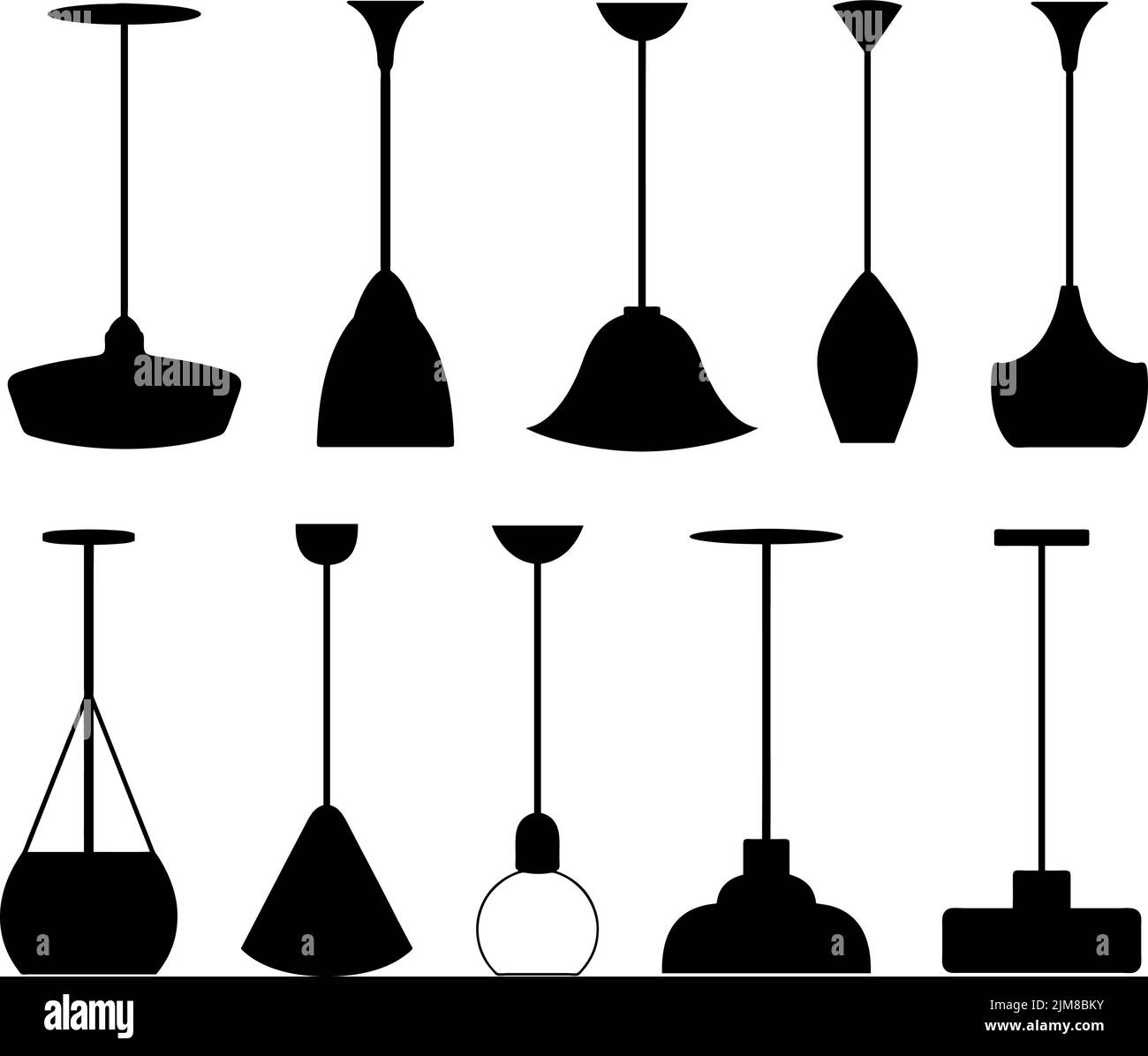 Suspended electrical cable Stock Vector Images - Alamy