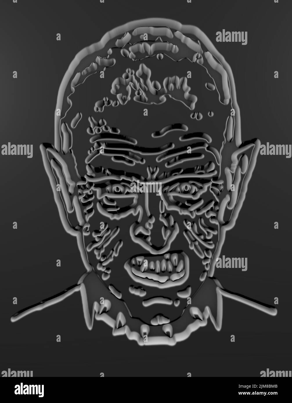 Devil figure Black and White Stock Photos & Images - Alamy