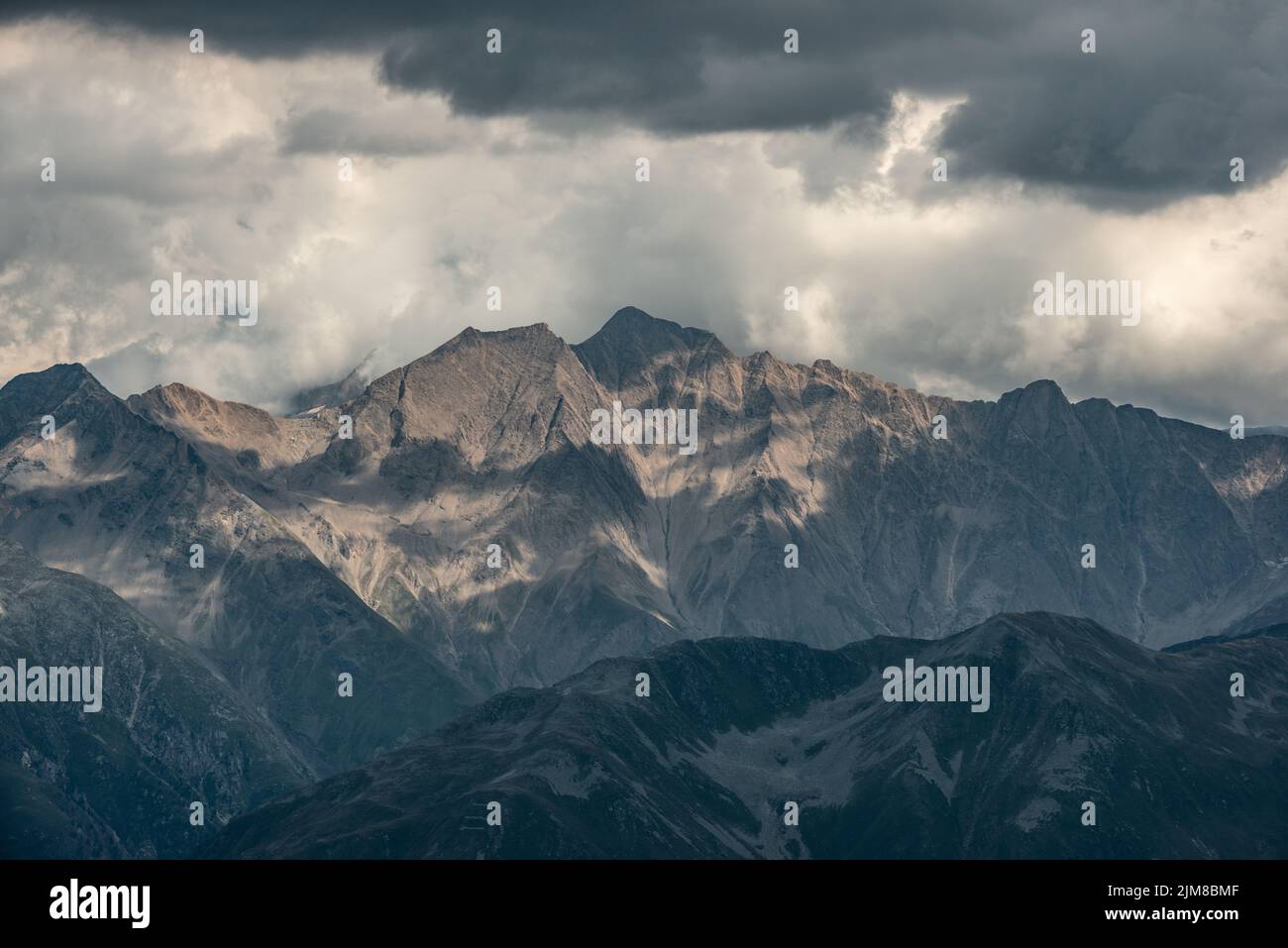 Risihorn tour - Bellwald, Switzerland Stock Photo - Alamy