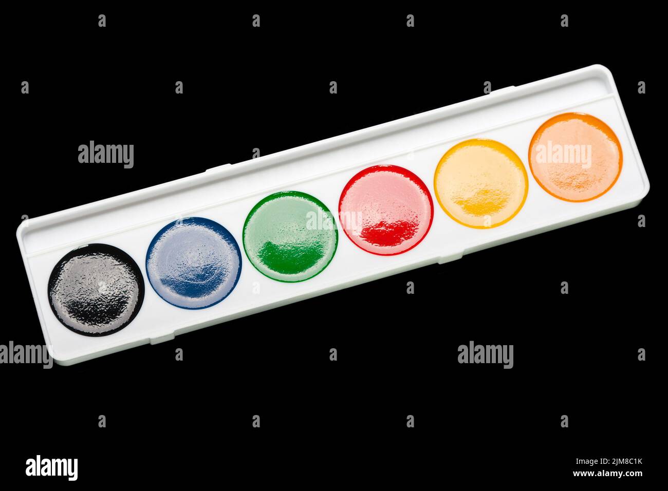 Multi color paint Stock Photo - Alamy