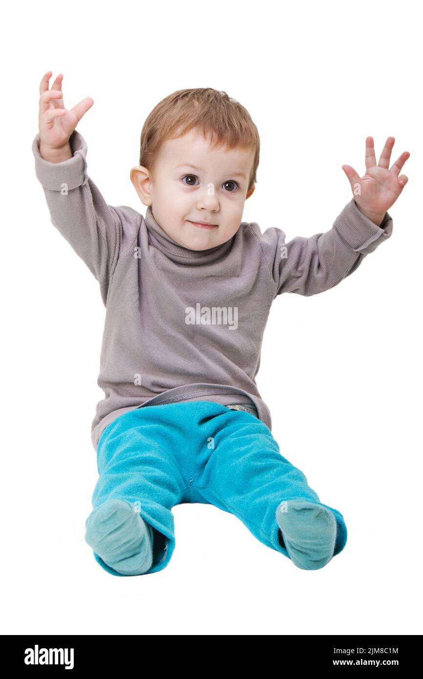 Little child smiling Stock Photo - Alamy