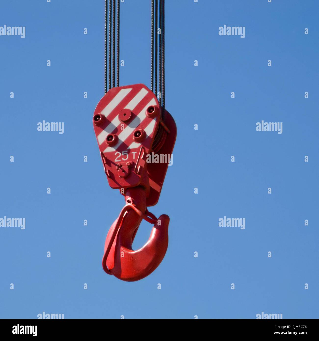 Crane ball hook hi-res stock photography and images - Alamy