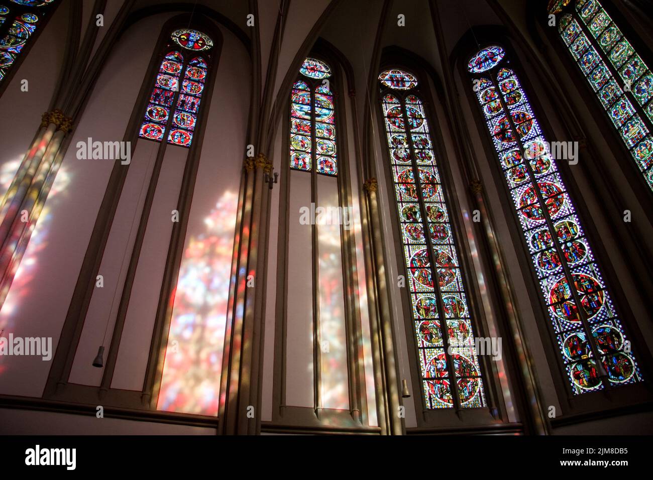 Stained glass . church window Stock Photo - Alamy