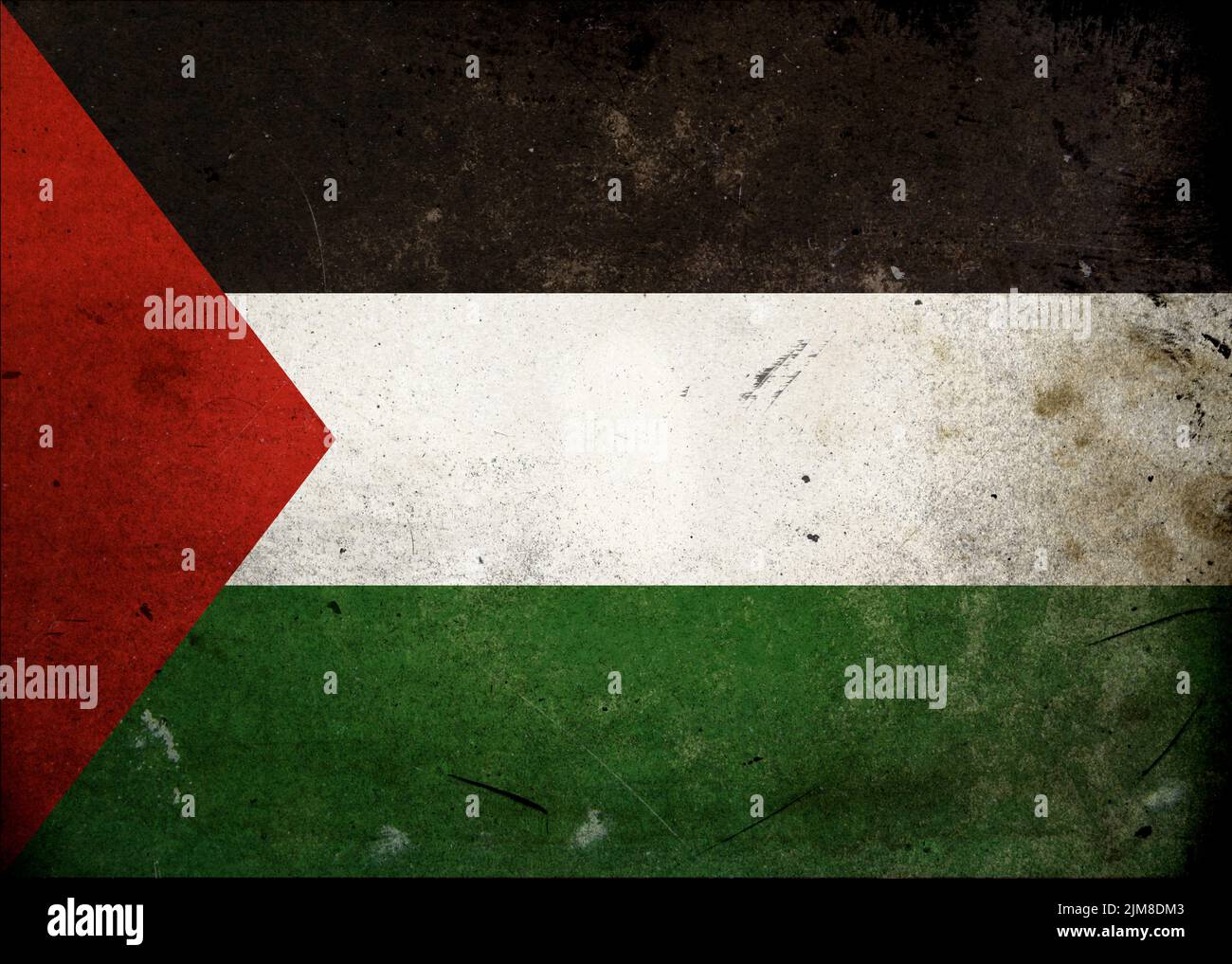 Grunge Flag Palestine Stock Photo - Alamy