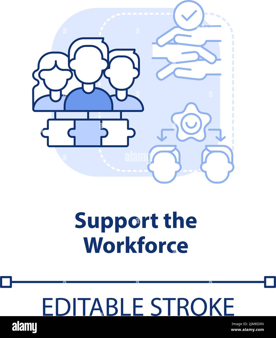 Workforce wellbeing Stock Vector Images - Alamy