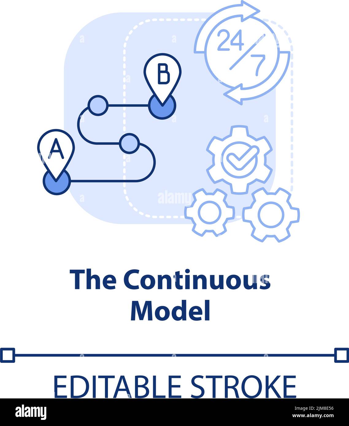 Continuous model light blue concept icon Stock Vector Image & Art - Alamy Continuous model light blue concept icon Stock Vector Image & Art - Alamy