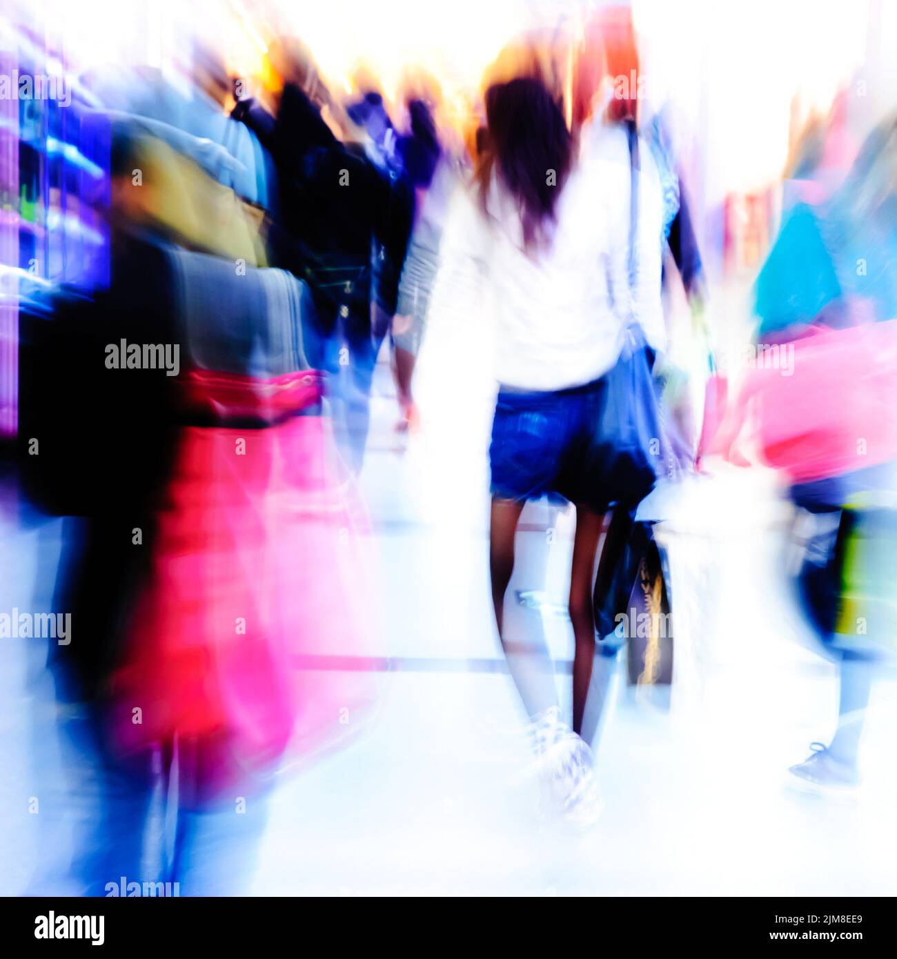 Business crowd abstract hi-res stock photography and images - Alamy