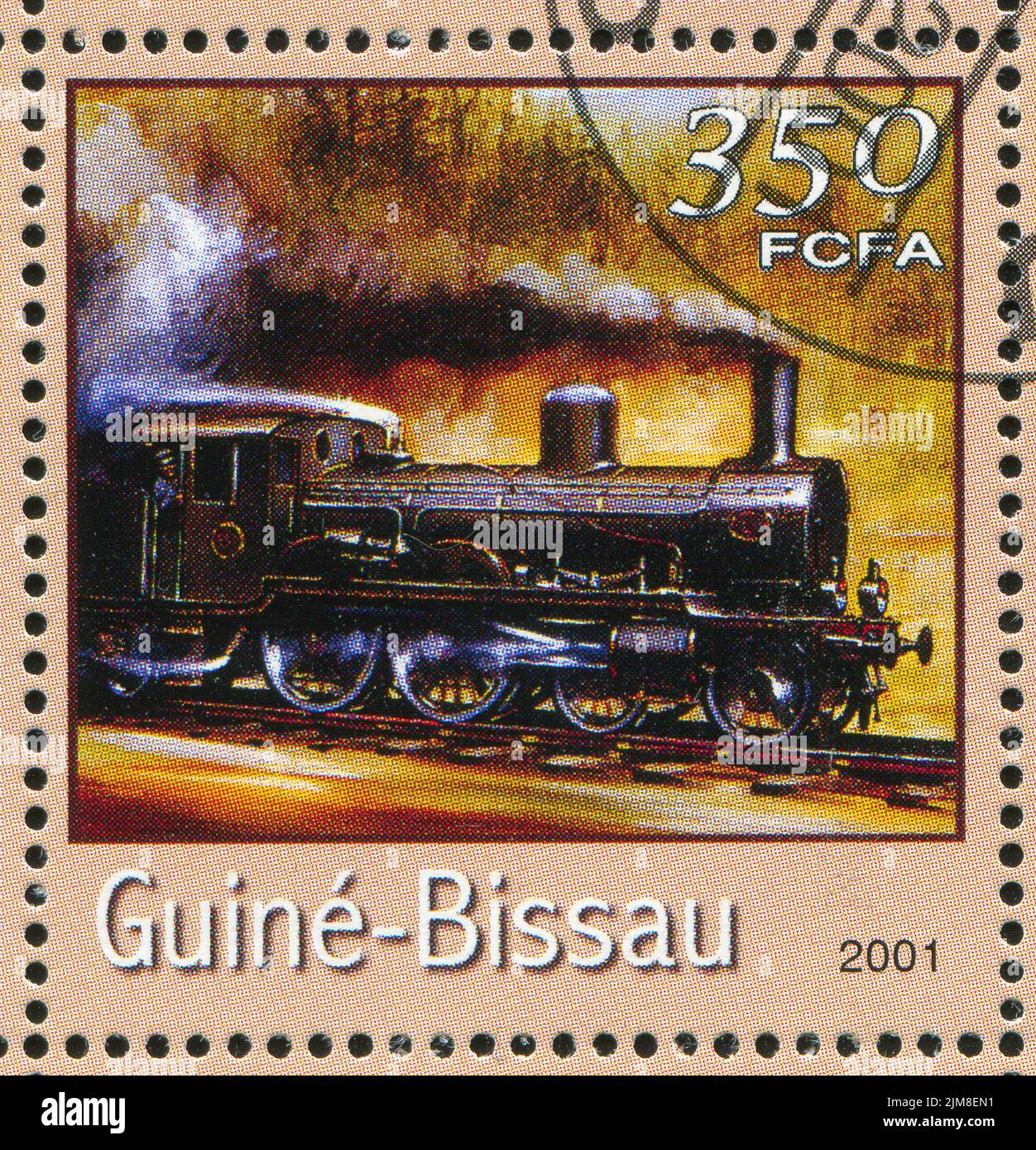 Steam train vintage postcard hi-res stock photography and images - Alamy