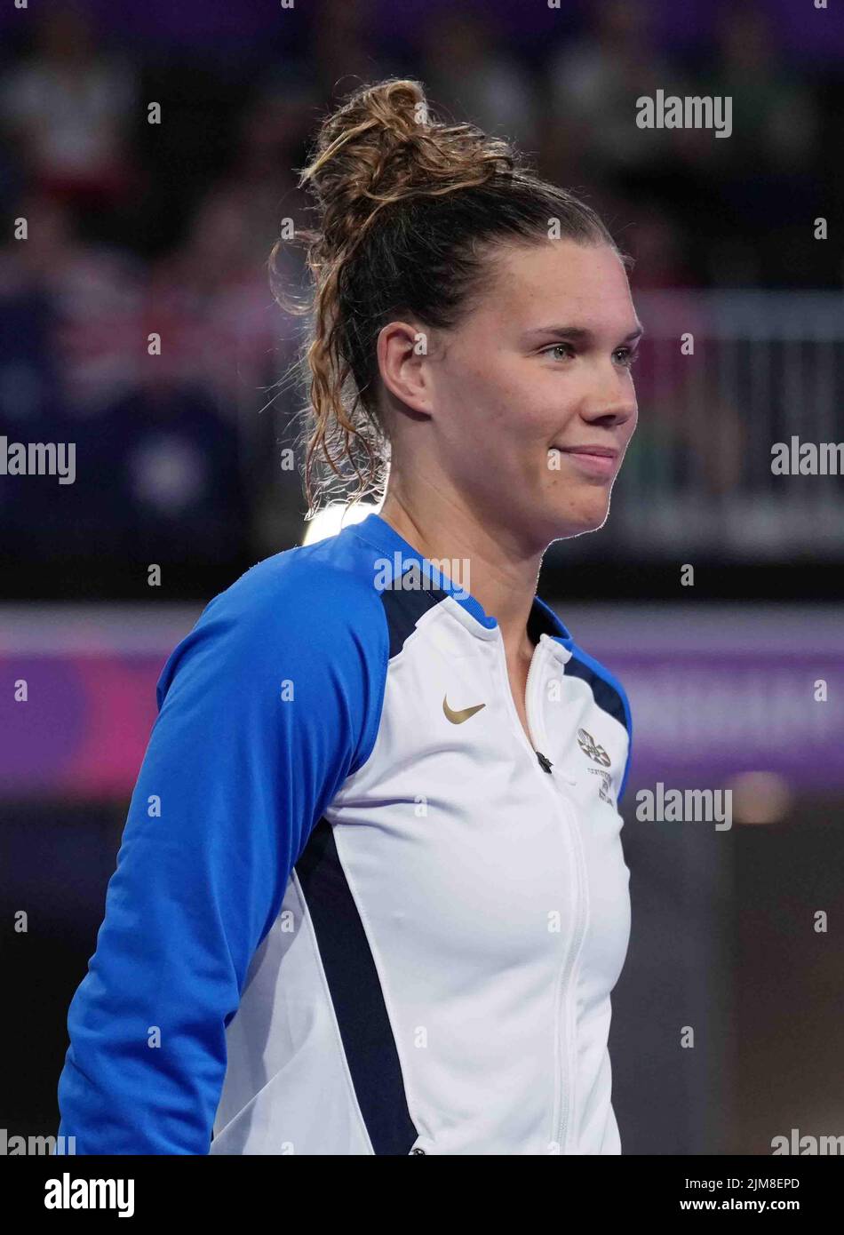 Scotland's Grace Reid walks out for the Women's 1m Springboard ...