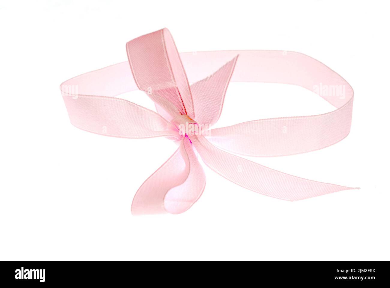 Pink bow knot Stock Photo - Alamy
