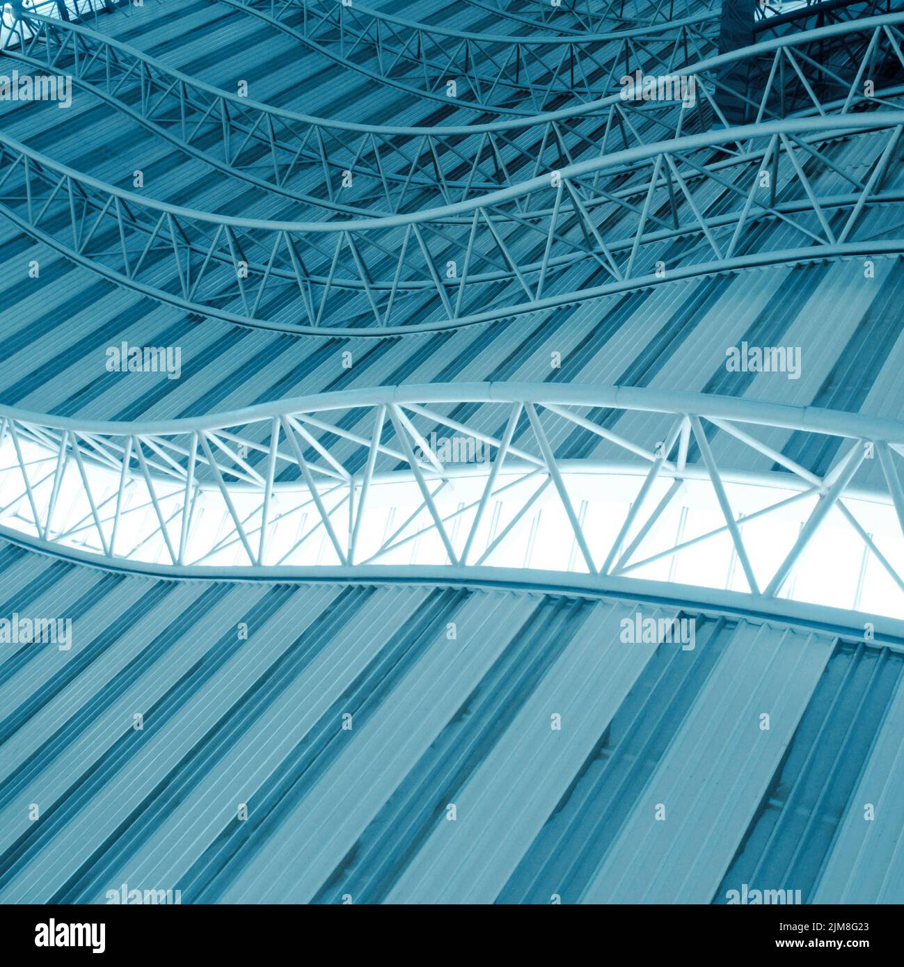 Modern city architecture ceiling detail Stock Photo - Alamy