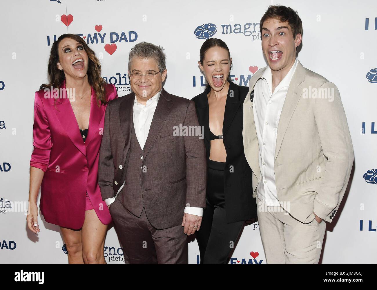 Los Angeles, CA, August 4, 2022. (L-R) Amy Landecker, Patton Oswalt ...