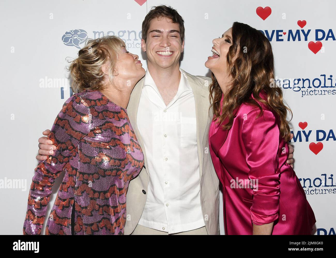 Los Angeles, CA, August 4, 2022. (L-R) Deborah Morosini, James Morosini ...