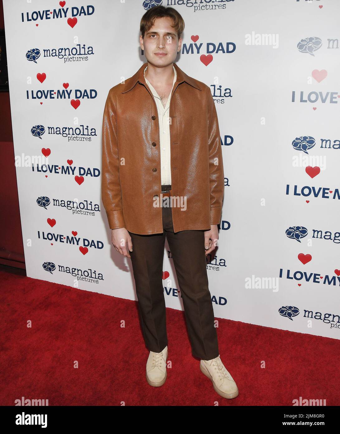 Los Angeles, CA, August 4, 2022. Andrew Lowe arrives at the I LOVE MY ...