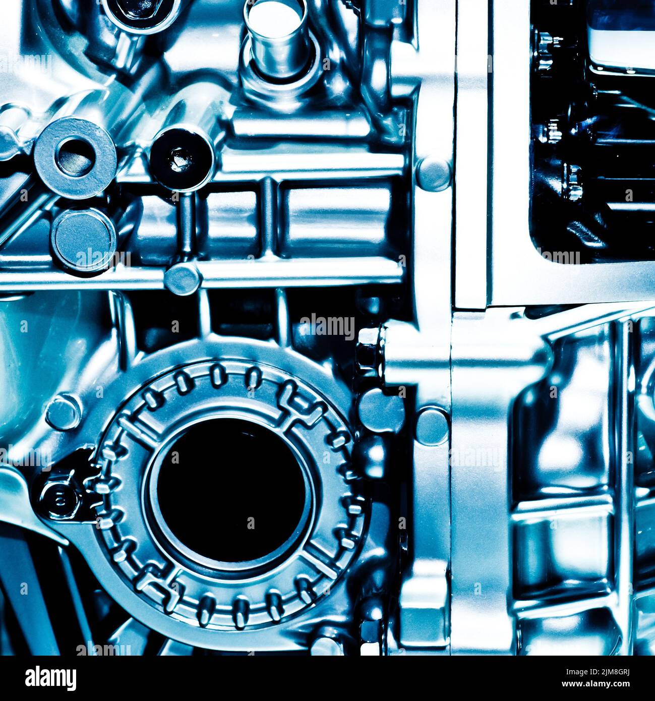 Car engine part macro shot Stock Photo - Alamy
