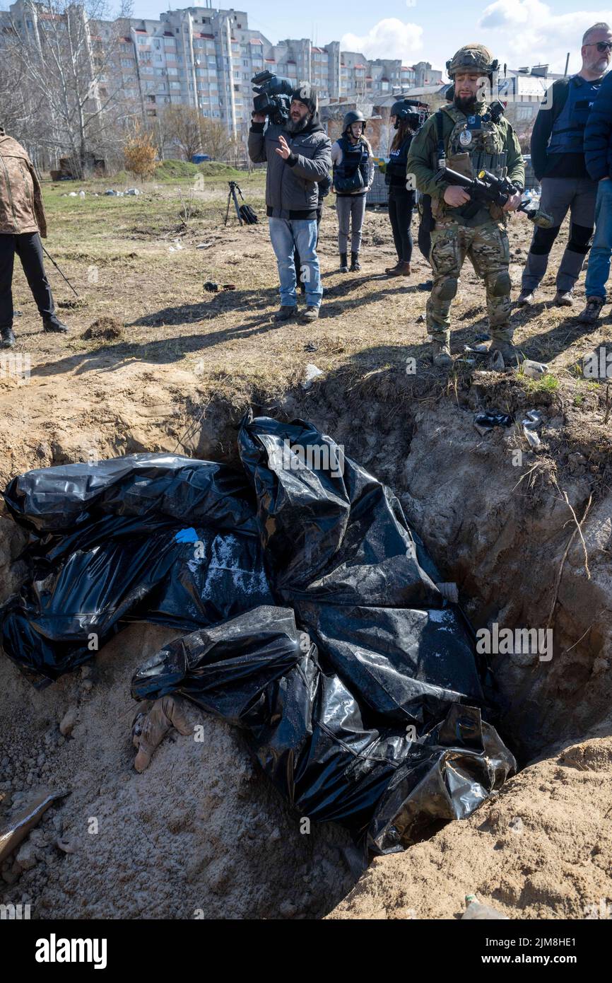 Bucha mass grave church hi-res stock photography and images - Alamy