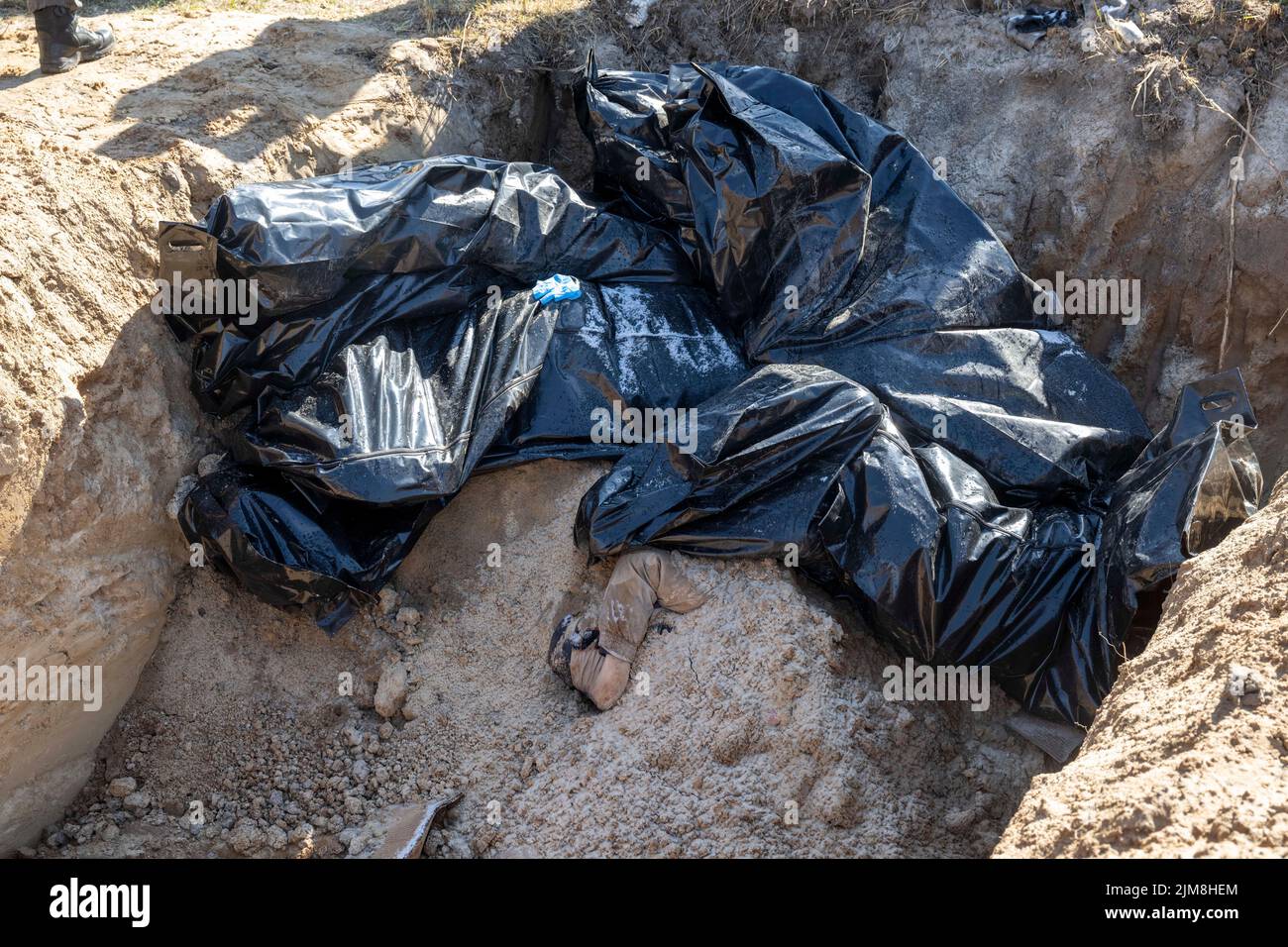 Bucha Ukraine.. The town of Bucha in the Kyiv region which was recently ...