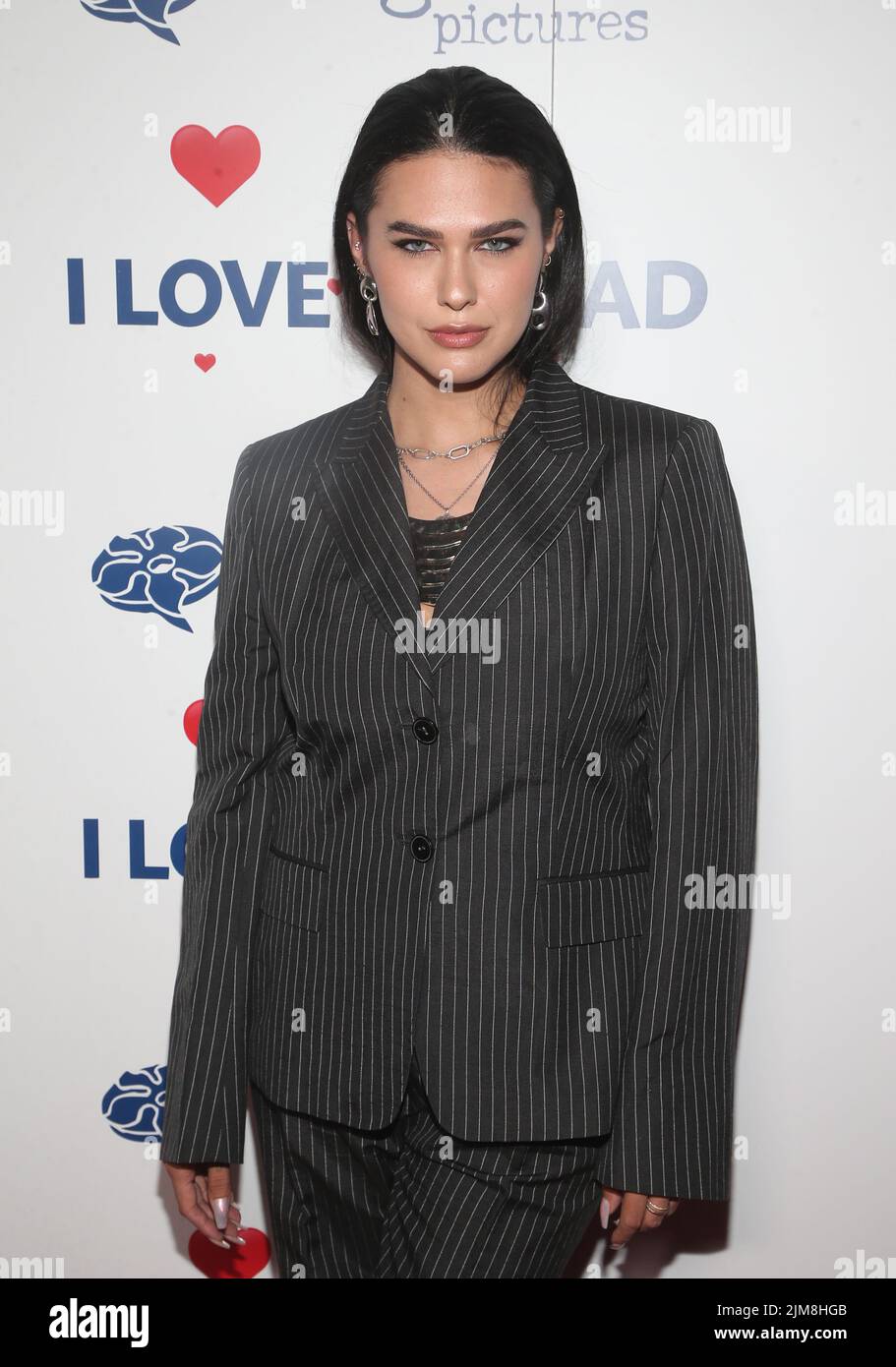 4 August 2022 - Los Angeles, California - Jess Adams,. Los Angeles Red ...