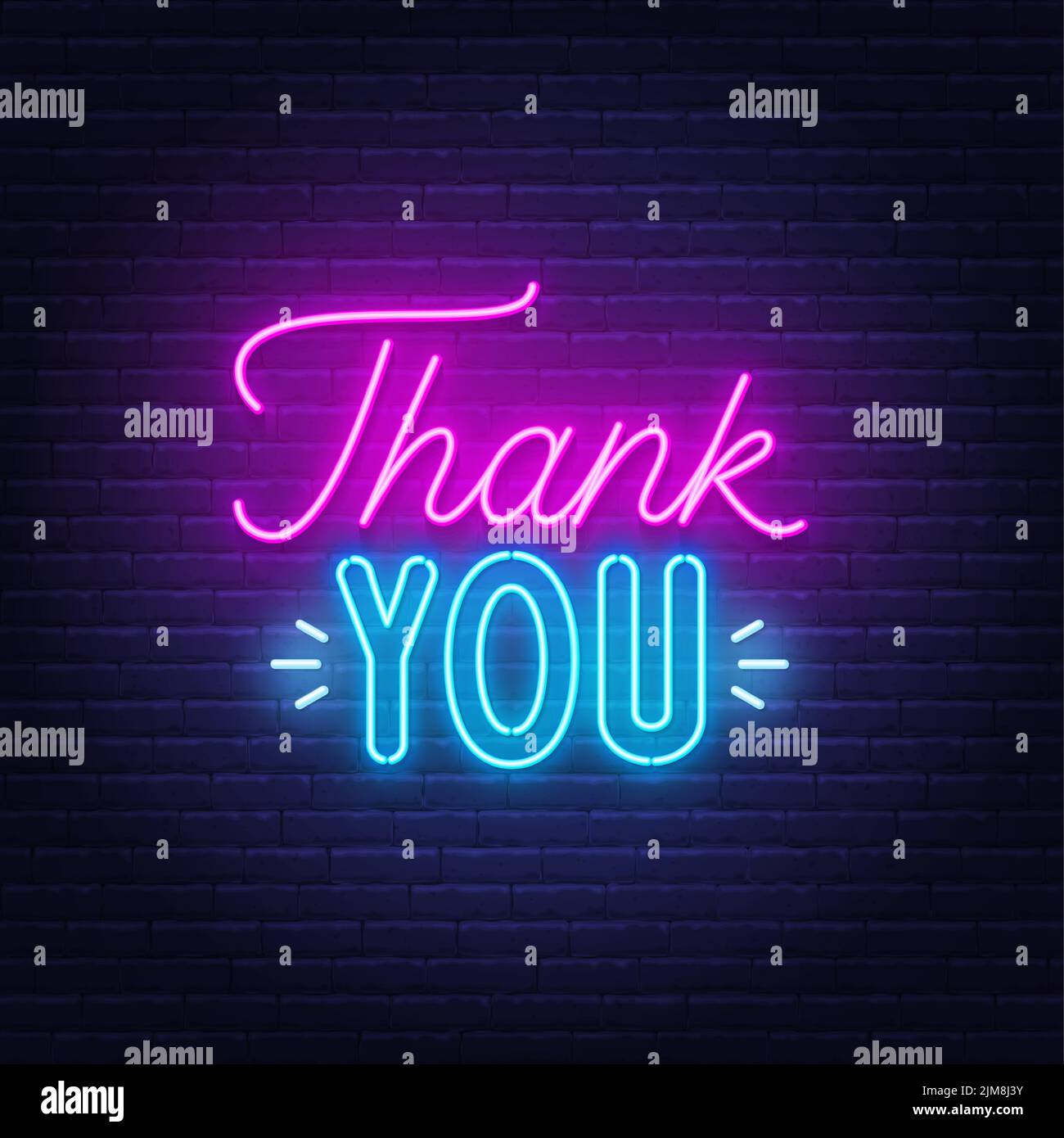 Thank you neon sign hi-res stock photography and images - Alamy