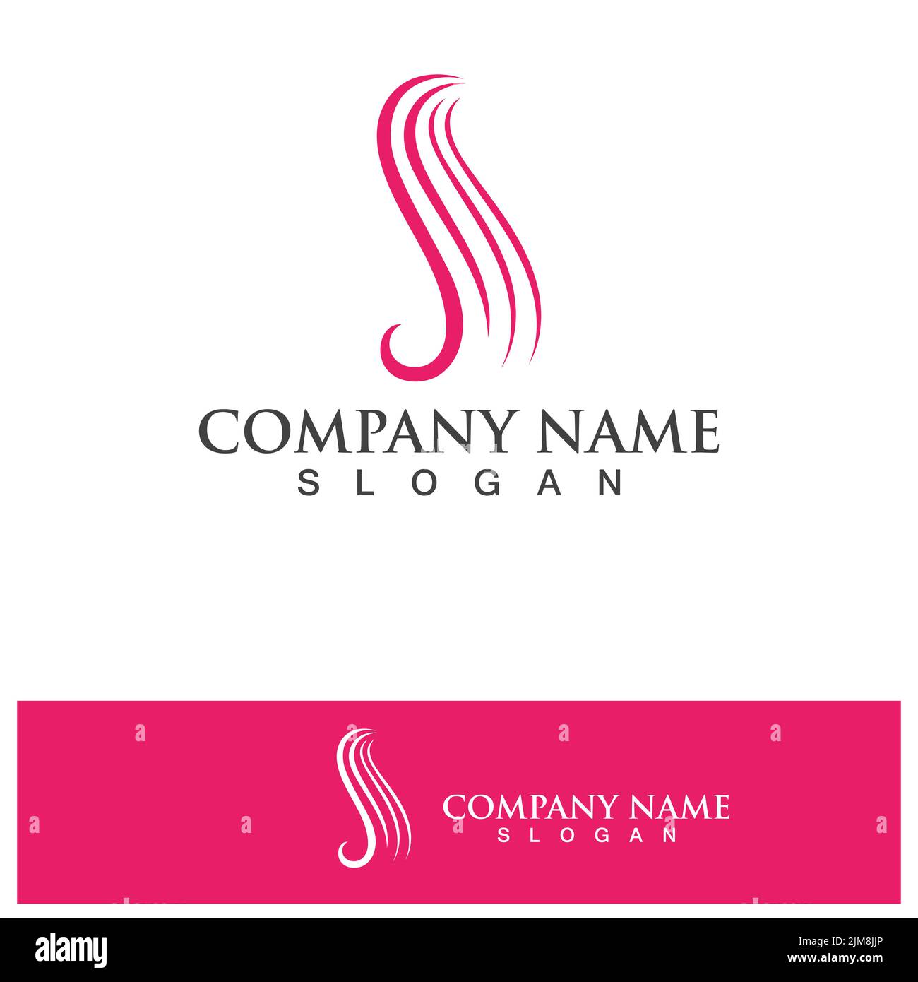 Hair treatments logo vector icon Stock Vector Image & Art - Alamy