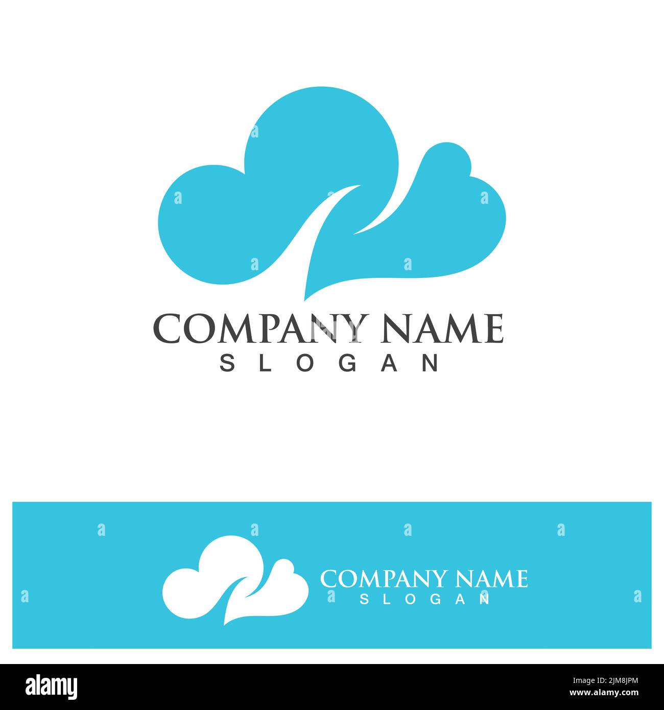 Cloud Logo And Symbol Icon template vector icon illustration Stock ...
