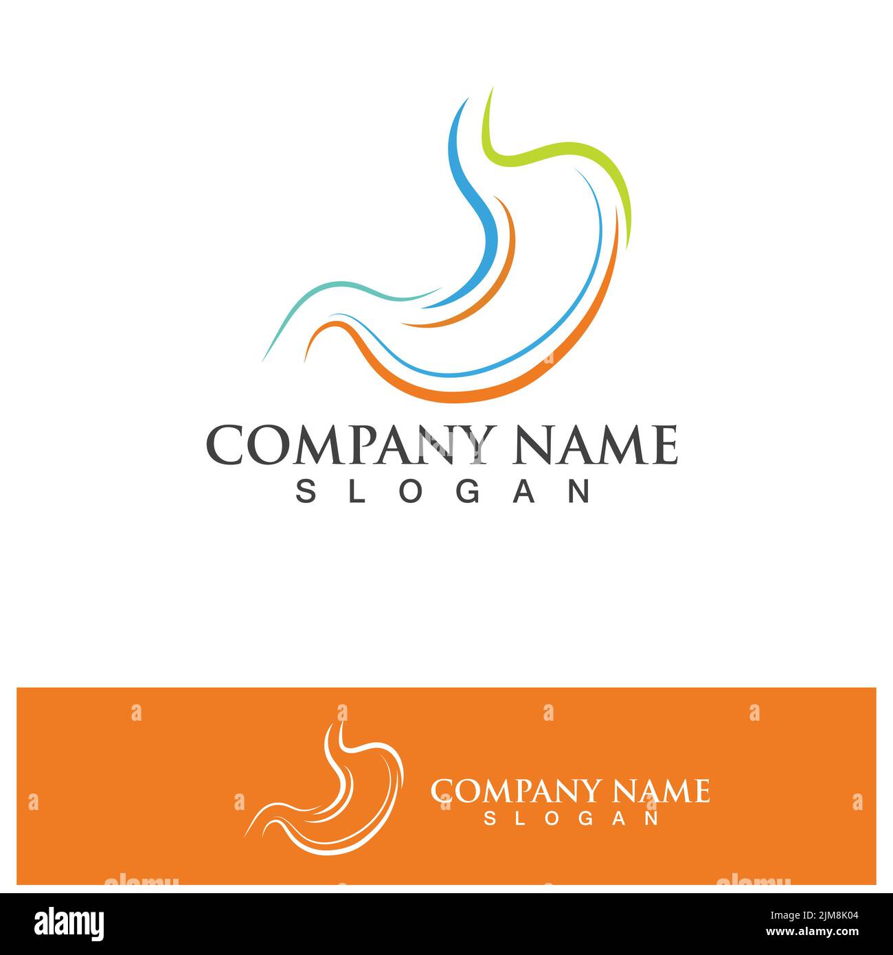 Stomach Health Logo vector illustration design - creative ...