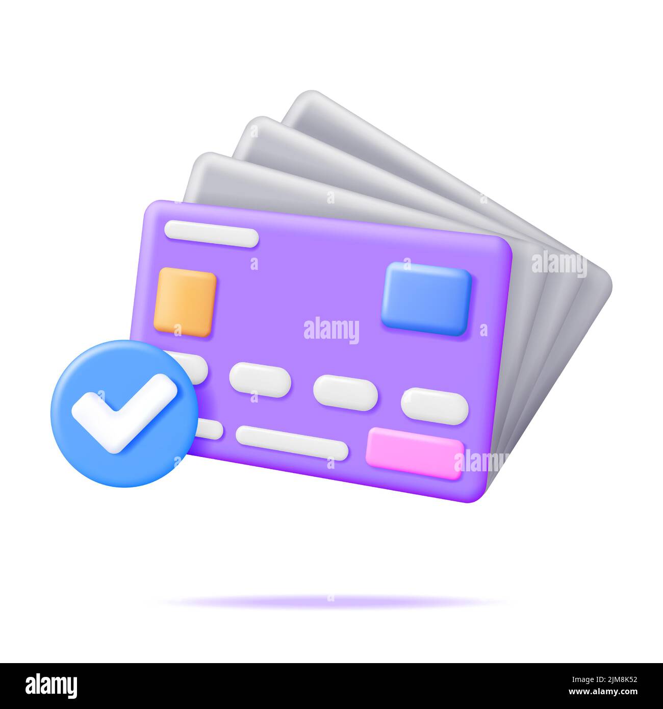 Stack blank business cards Stock Vector Images - Alamy