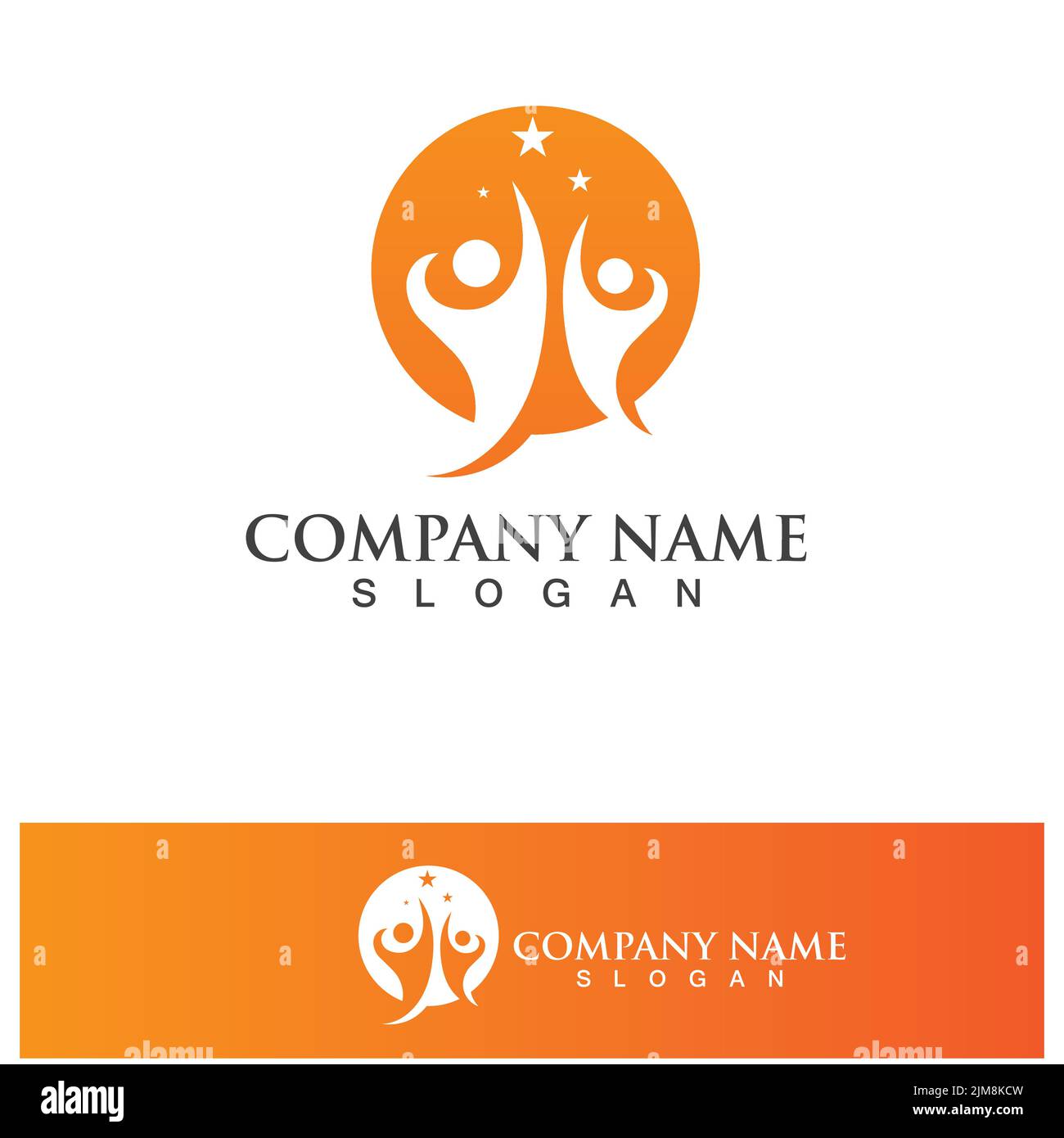 Health People Logo Vector illustration Design Template Stock Vector ...