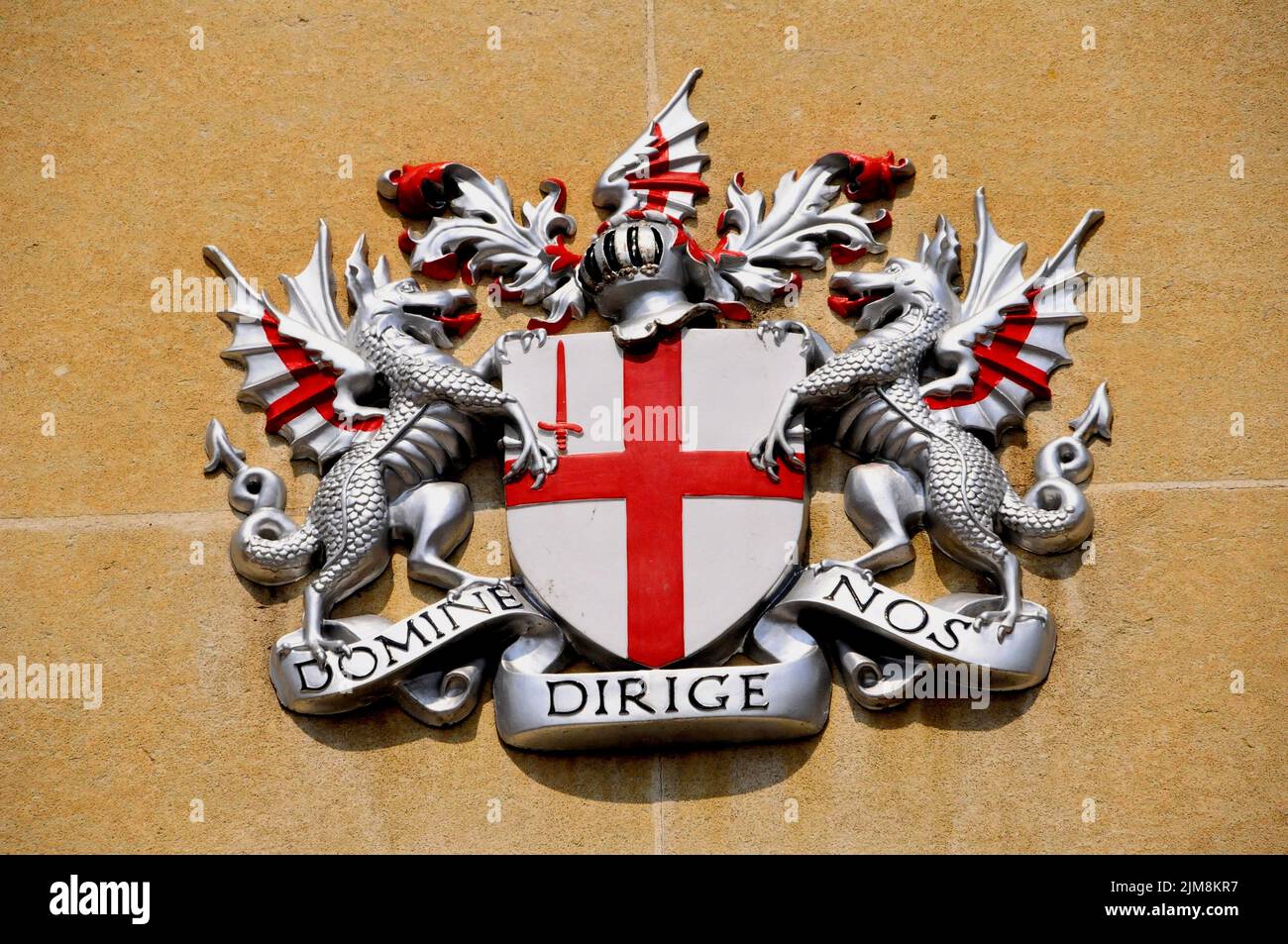 Guildhall coat of arms Stock Photo - Alamy