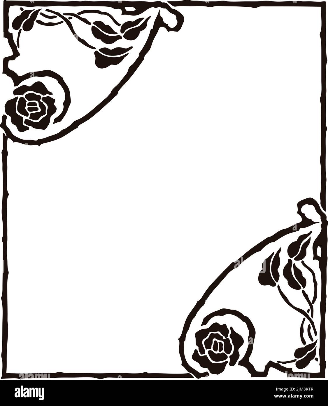 Frame card calligraphy Cut Out Stock Images & Pictures - Alamy